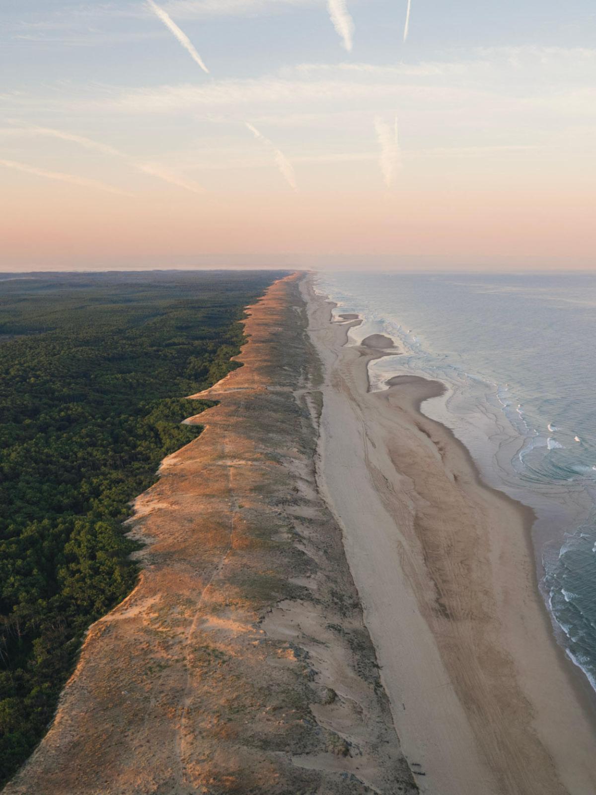 Lac de Léon – plage de Léon, côté sud | Côte Landes Nature Tourisme
